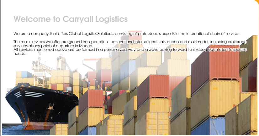 Welcome to Carryall Logistics